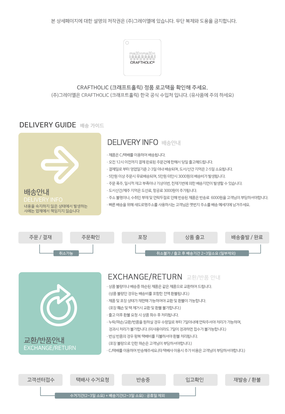 CRAFTHOLIC 크래프트홀릭 ALOHA POUCH - 핫트랙스