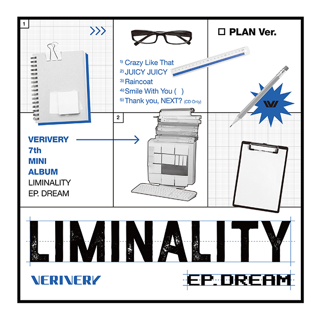 VERIVERY(베리베리) LIMINALITY - EP.DREAM [미니 7집] [PLAN VER] - 핫트랙스