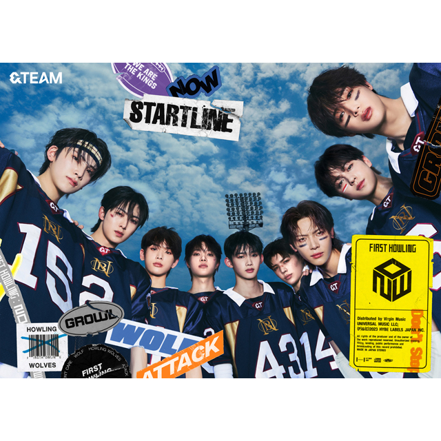 &TEAM(앤팀) JAPAN 1ST ALBUM - FIRST HOWLING: NOW [LIMITED EDITION B] - 핫트랙스