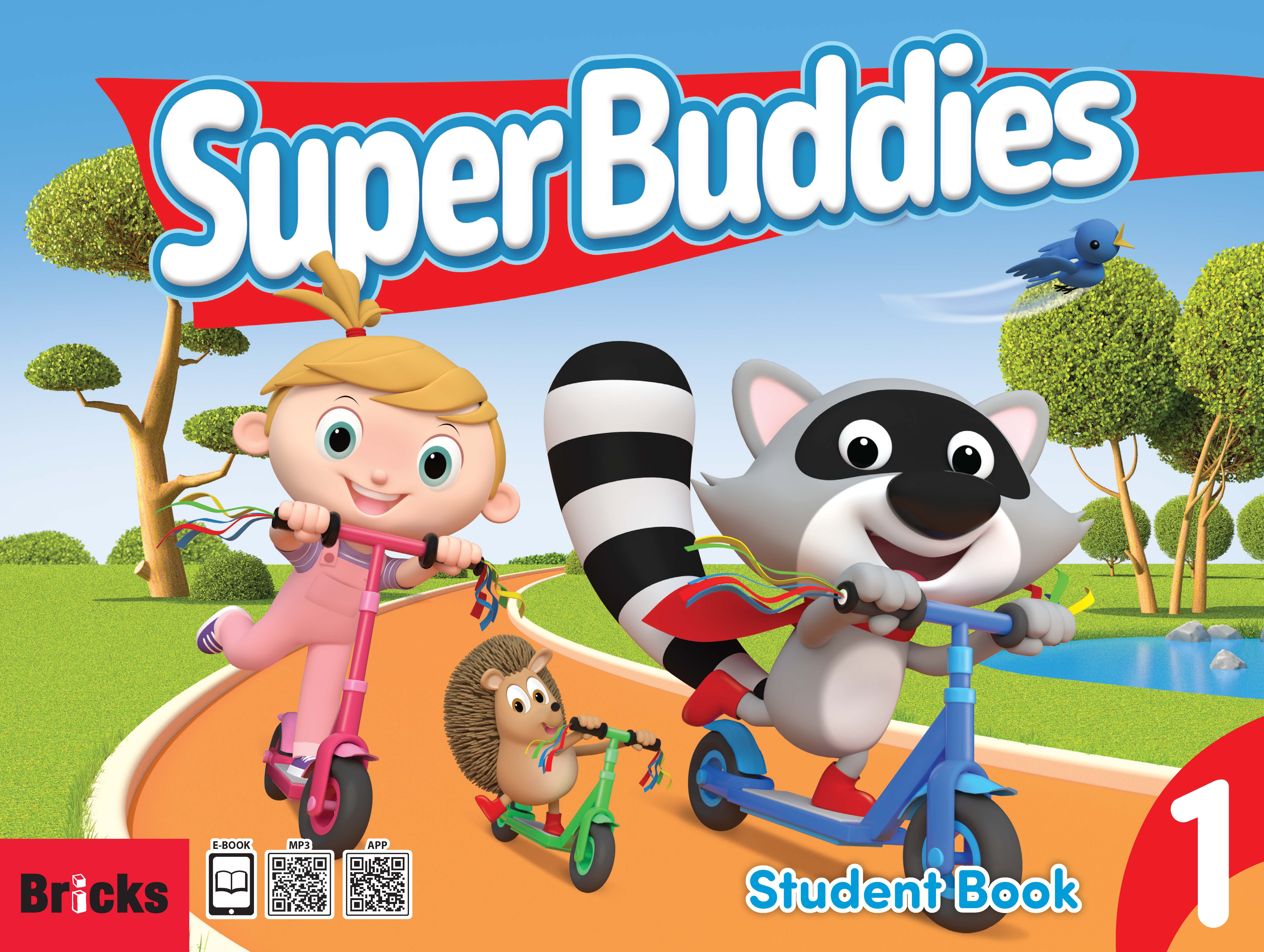 [사회평론] Super Buddies Level 1 SB + AB 세트 (전2권) | - 교보문고