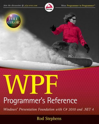 WPF Programmer's Reference | Rod Stephens | Wrox - 교보ebook