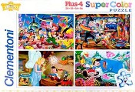 Plus 4 SUPER COLOR PUZZLE(DISNEY CLASSICS)(COD 20225) | 토이토피아 편집부 - 교보문고