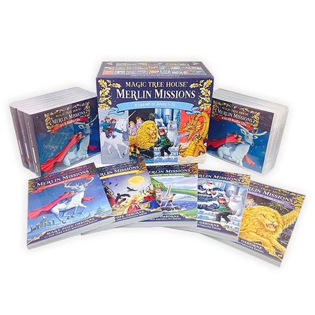 Magic Tree House: Merlin Missions.1~25 Set (Book+CD+Wordbook) | Mary ...