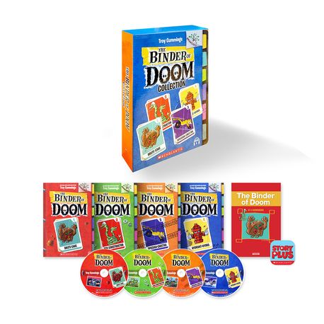 The Binder of Doom 1-4 Set (with CD+StoryPlus+Wordbook) | Troy Cummings ...