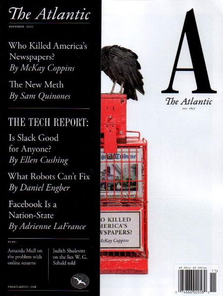 ATLANTIC MONTHLY(USA)11월 | 유피에이 편집부 - 교보문고