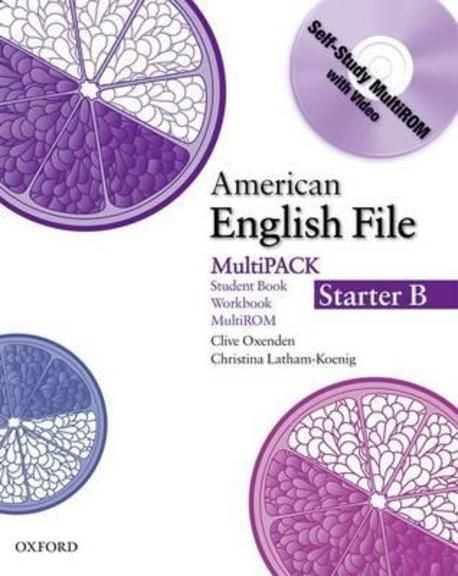 American English File Starter B: SB/WB with CD-ROM | Clive Oxenden - 교보문고