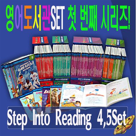 STEP INTO READING : STEP 4,5 SET 35종 (도서관세트) | - 교보문고