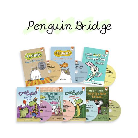 [픽토리]어린이 영어동화 Penguin bridge 펭귄브릿지 7종／CD／(flubby1,2/i will race/croc ...