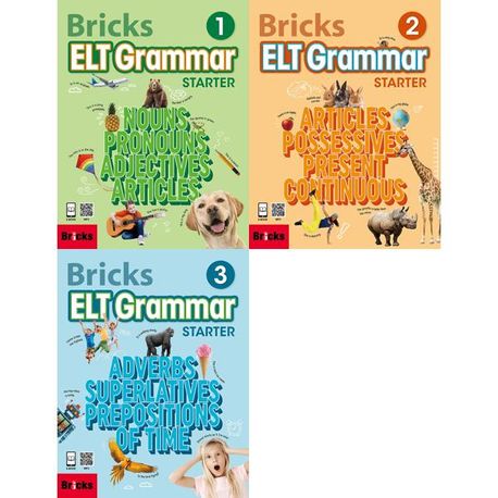 [사회평론] Bricks ELT Grammar Starter SB 1-3 세트 (전3권) | - 교보문고