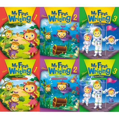 [이퓨쳐] My First Writing 2nd Edition SB 1-3 + WB 1-3 세트 (전6권) | - 교보문고