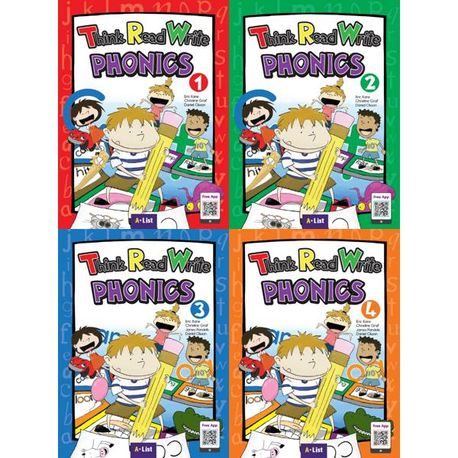 [A List] Think Read Write Phonics 1-4 세트 (전4권) | - 교보문고