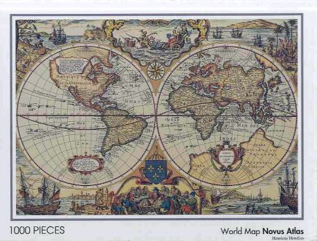 WORLD MAP NOVUS ATLAS(1000 PIECES)(완구/교구) | 로운상사 편집부 - 교보문고