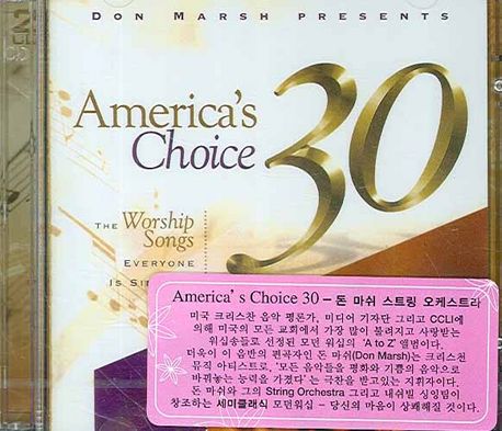 AMERICAS CHOICE 30(CD) | DON MARSH - 교보문고