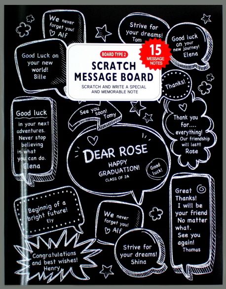 Scratch Message Board(스크래치 메시지 보드): Board Type 2 | 페이지온 편집부 - 교보문고