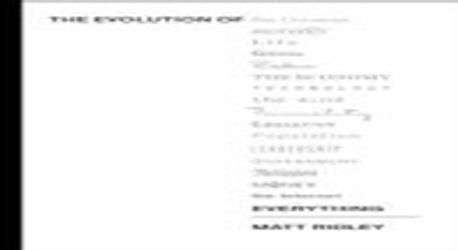Evolution of Everything | Matt Ridley - 교보문고