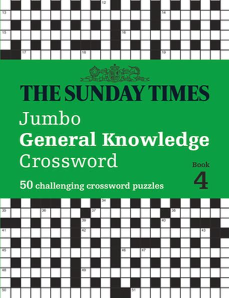 The Sunday Times Jumbo General Knowledge Crossword Book 4 | The Times ...