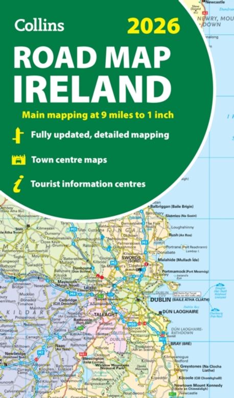 2026 Collins Road Map of Ireland | Collins Maps - 교보문고