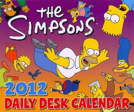 The Simpsons Daily Desk Calendar | Groening, Matt - 교보문고
