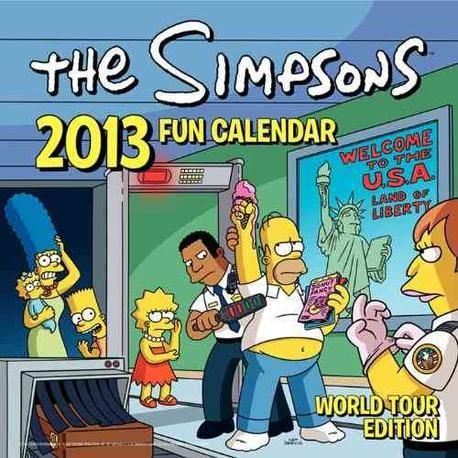 The Simpsons Fun Calendar | It Books - 교보문고