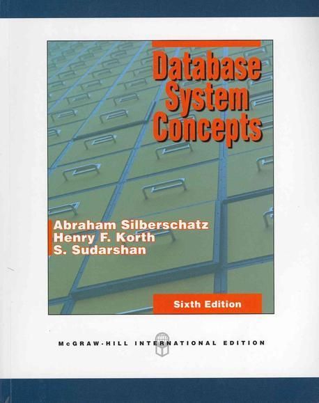 Database System Concepts (Int'l Ed) | Silberschatz - 교보문고