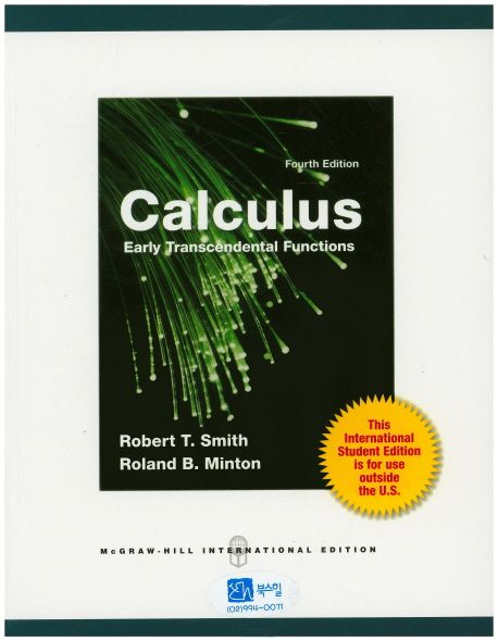 Calculus: Early Transcendental Functions | Robert T. Smith - 교보문고