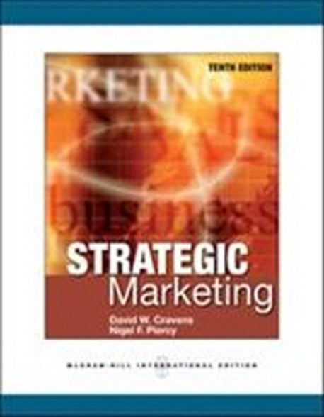 Strategic Marketing. David W. Cravens, Nigel F. Piercy | - 교보문고