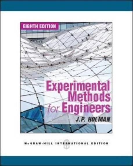 Experimental Methods for Engineers | Holman - 교보문고