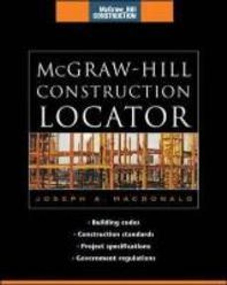 McGraw-Hill Construction Locator | MacDonald, Joseph A. - 교보문고