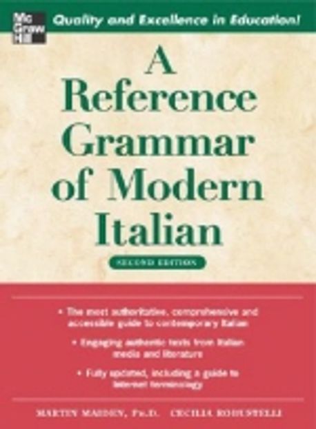 Reference Grammar of Modern Italian | Maiden, Martin/ Robustelli ...