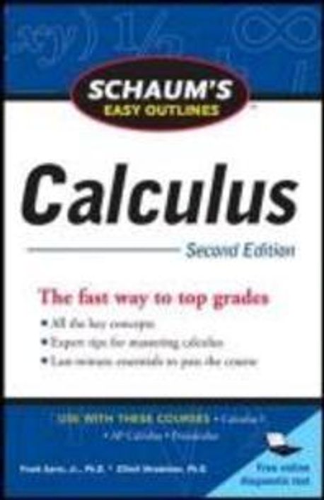 Schaum's Easy Outline of Calculus, Second Edition | Mendelson, Elliott ...