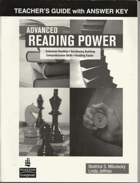 ADVANCED READING POWER(TEACHER S GUIDE WITH ANSWER KEY) | - 교보문고
