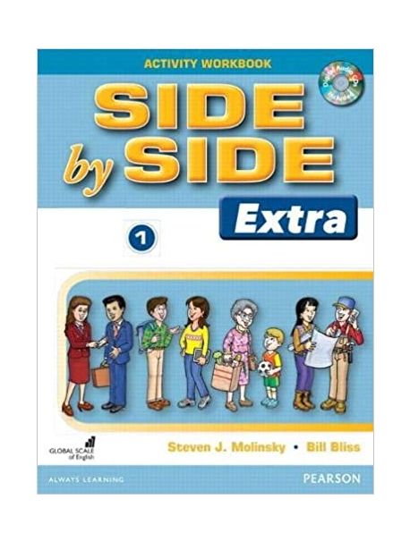 Side by Side Extra 1 Activity Workbook (with CD) | Steven J. Molinsky - 교보문고