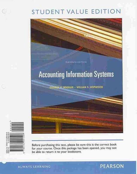 Accounting Information Systems, Student Value Edition | - 교보문고