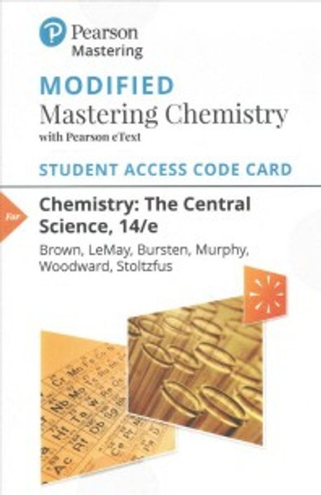 Modified Mastering Chemistry with Pearson Etext -- Standalone Access Card -- For Chemistry ...