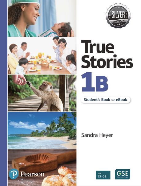 True Stories Silver Edition with eBook 1B | Sandra Heyer - 교보문고