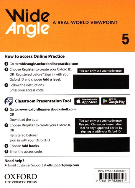 Wide Angle 5(Teacher's Resource Center Access Card) | OXFORD 편집부 - 교보문고