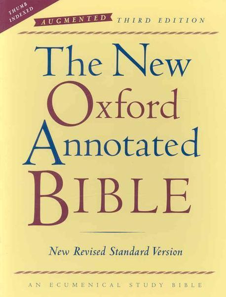 New Oxford Annotated Bible-NRSV-Augmented | Oxford University Press ...
