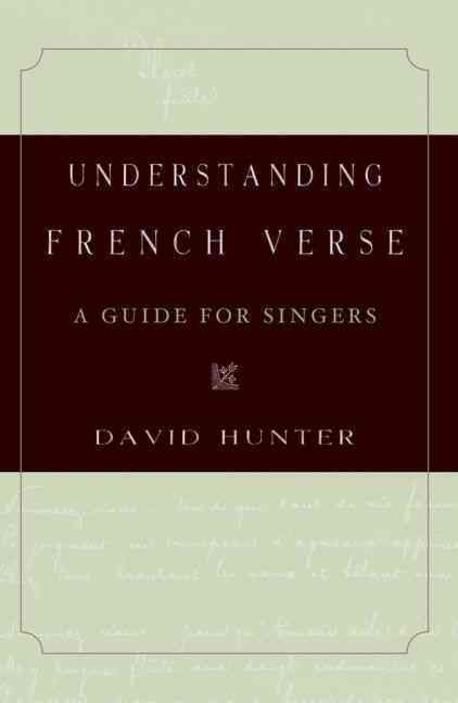 Understanding French Verse | Hunter, David - 교보문고