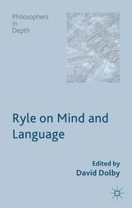 Ryle on Mind and Language | Dolby, David (EDT) - 교보문고