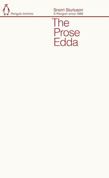 The Prose Edda | Sturluson, Snorri - 교보문고