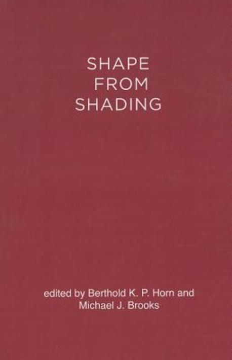 Shape from Shading | Horn, Berthold K. P. - 교보문고