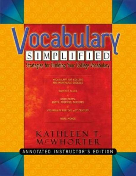Vocabulary Simplified | McWhorter, Kathleen T. - 교보문고