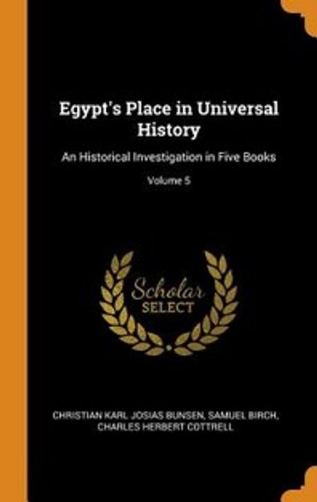 Egypt's Place in Universal History | - 교보문고
