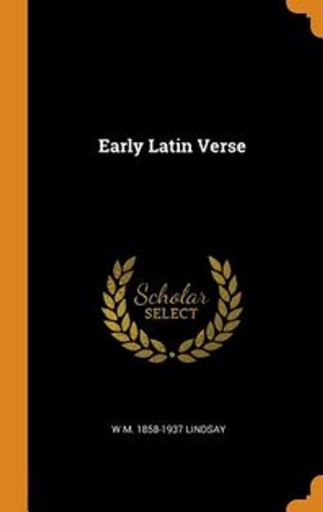 Early Latin Verse | - 교보문고