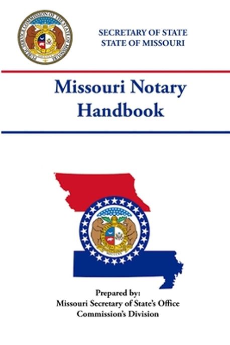 Missouri Notary Handbook | Secretary of State, Missouri - 교보문고
