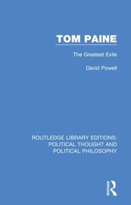 Tom Paine | Powell, David - 교보문고