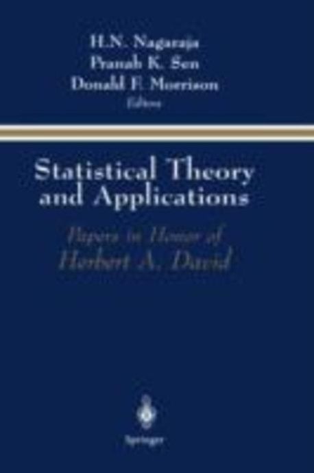 Statistical Theory and Applications | Nagaraja, H. N. (Edt)/ Nagaraj - 교보문고