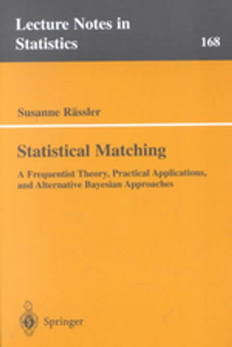 Statistical Matching | Rassler, Susanne - 교보문고