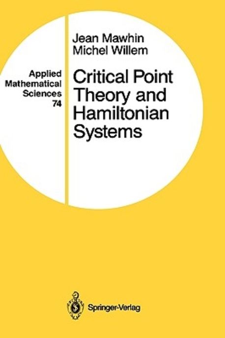 Critical Point Theory and Hamiltonian Systems | Mawhin, Jean - 교보문고