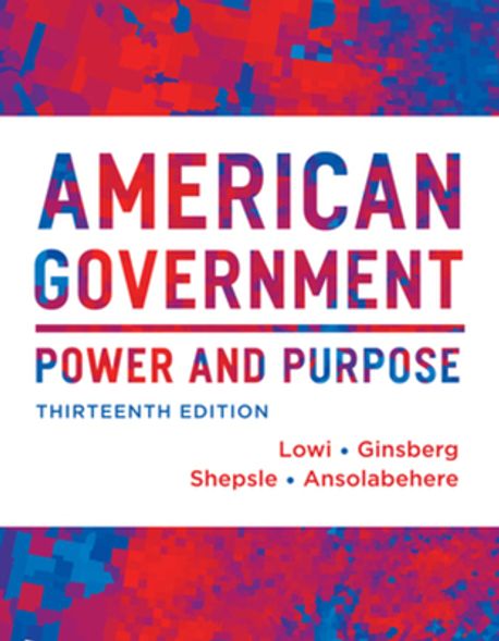American Government | Lowi, Theodore J. - 교보문고